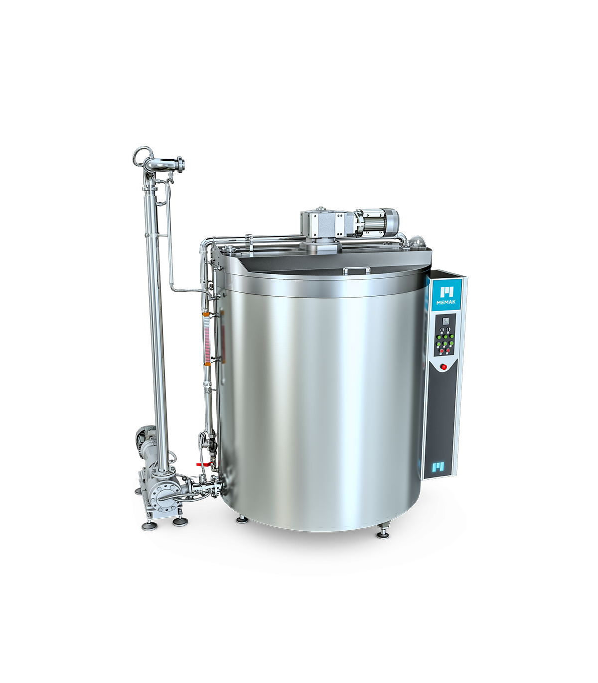 Recipient inox, stocare ciocolata, 4000 kg - Moratti.ro